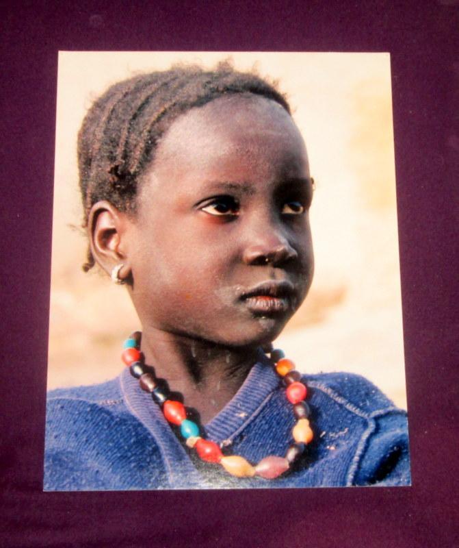 Original Colored Ethnographic Portrait of Precious African Child by ...